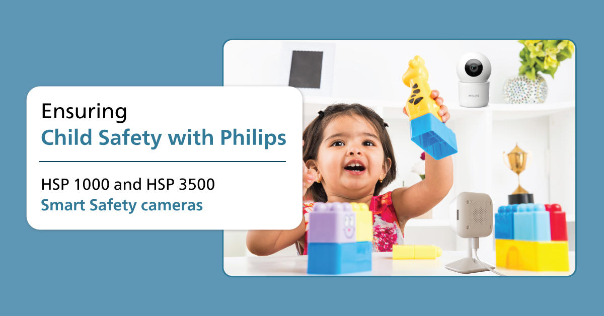 Ensure Child Safety with Philips Smart Cameras