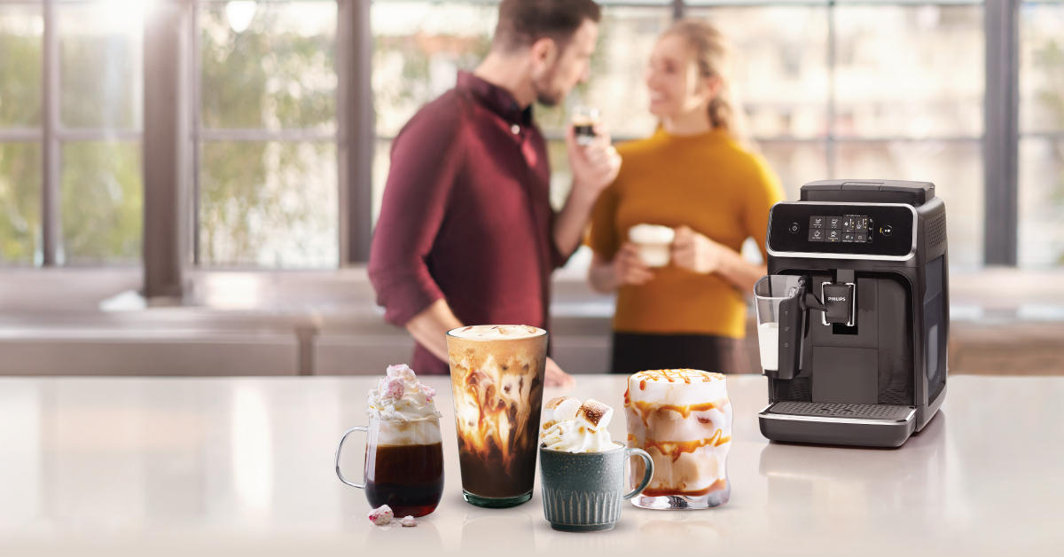 Discover the artisanal coffee brews with Philips