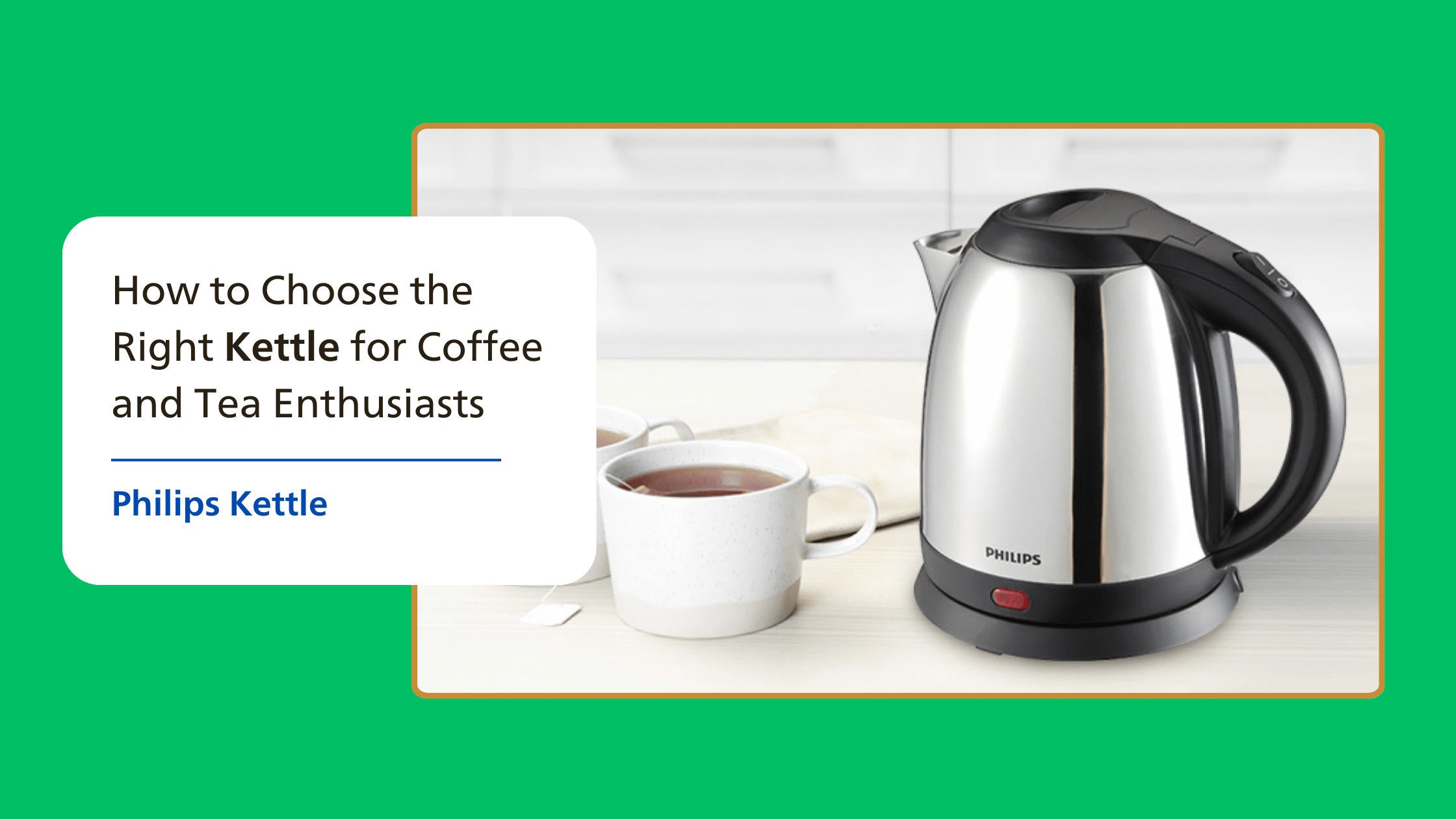 How to Choose the Right Kettle for Coffee and Tea Enthusiasts?