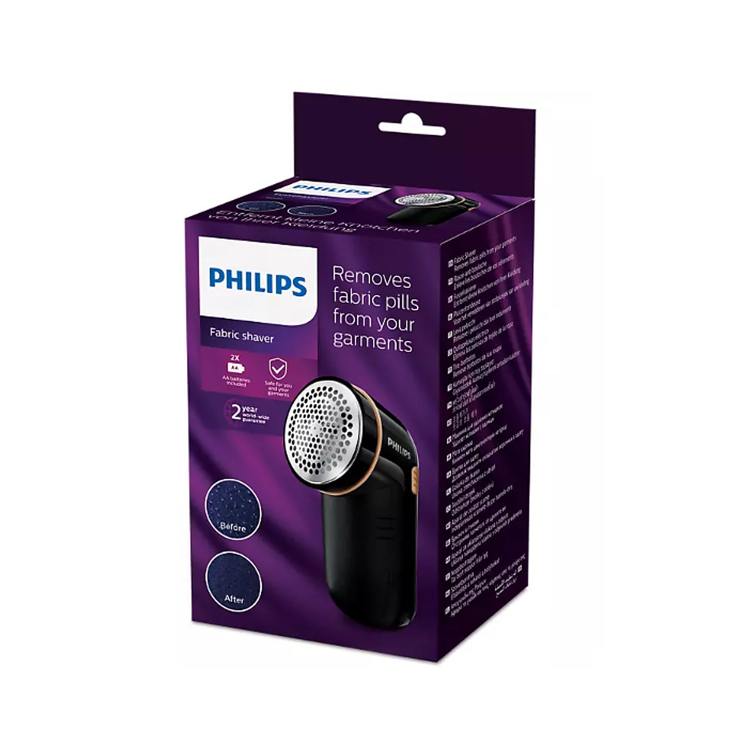 Buy Philips Fabric Pill remover - Battery Operated Fabric Shaver - GC026/80
