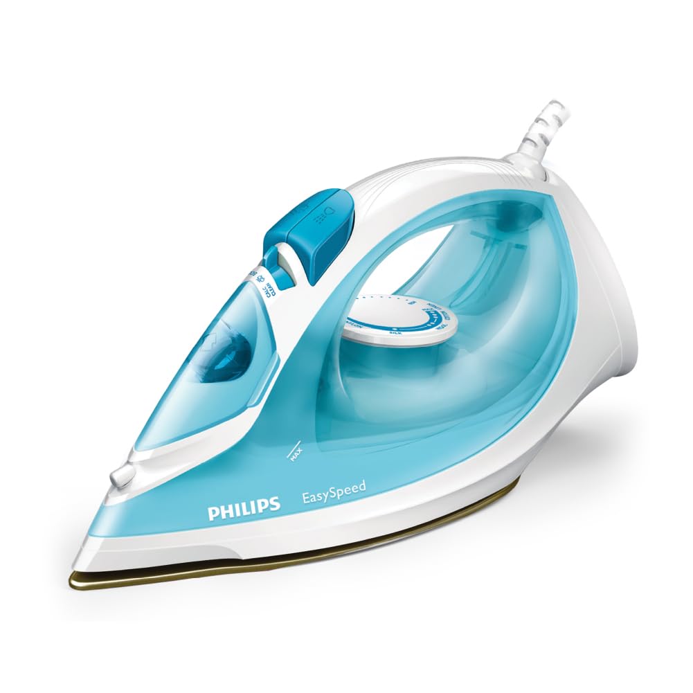 Shop Philips Steam Iron 2000W (Sky Blue) - GC1028/20